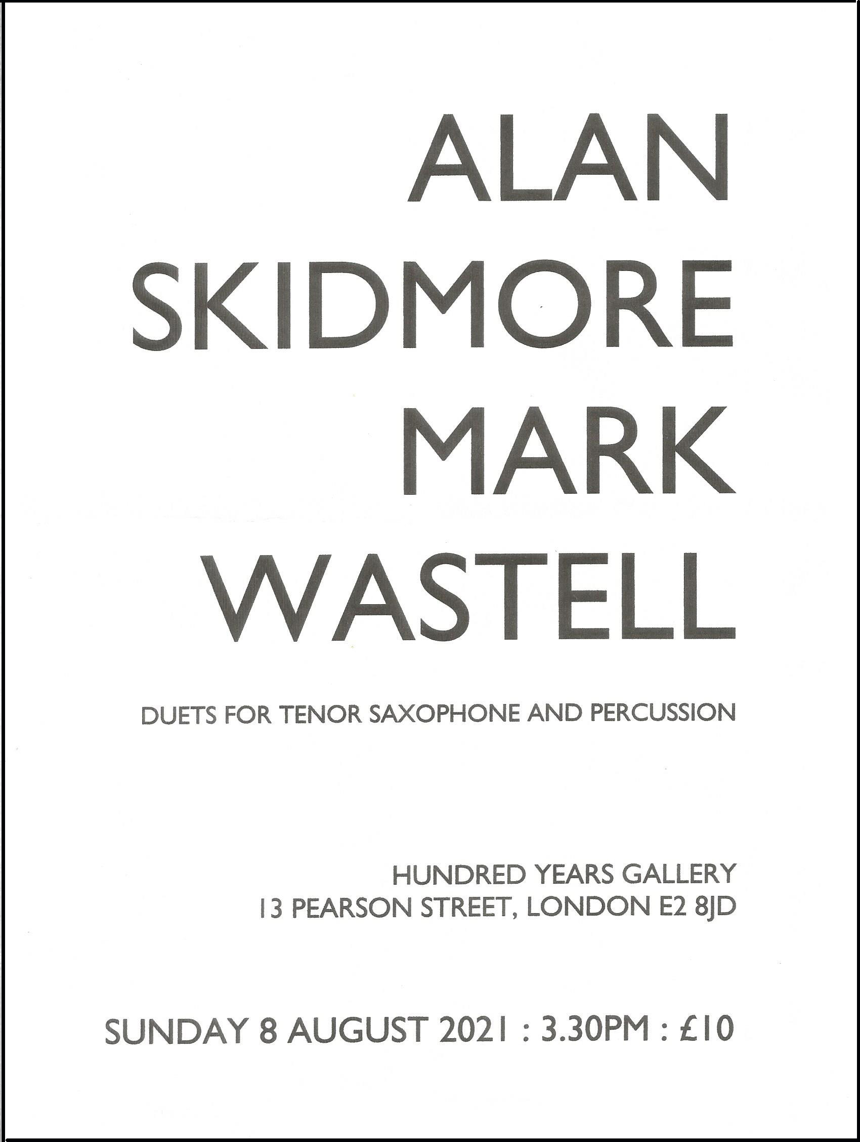 A new departure | Alan Skidmore